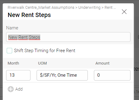 How to Enter Rent Steps – RealPage FUEL
