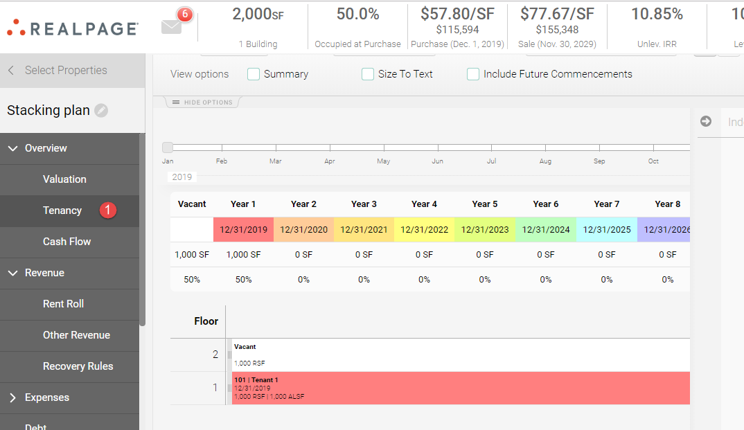 Creating a Stacking Plan – RealPage FUEL